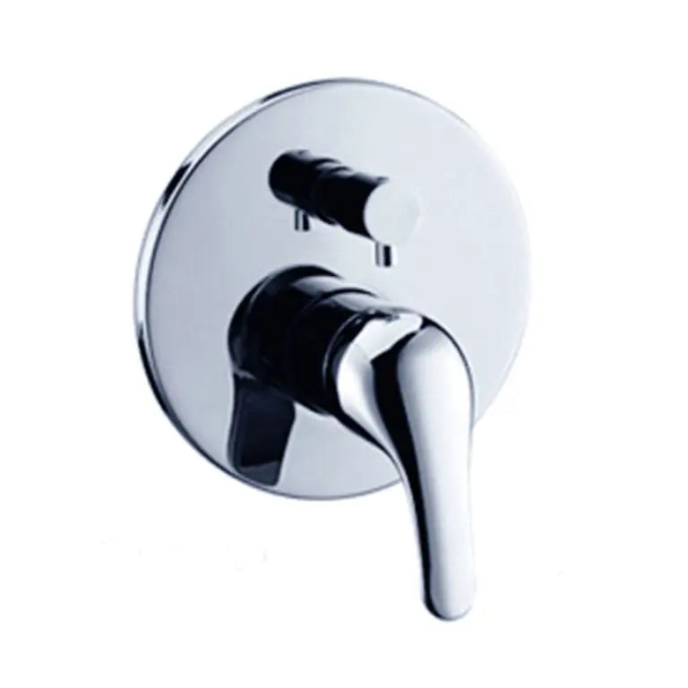 CLASSIC SHOWER MIXER WITH DIVERTOR CHROME - Zenithbath