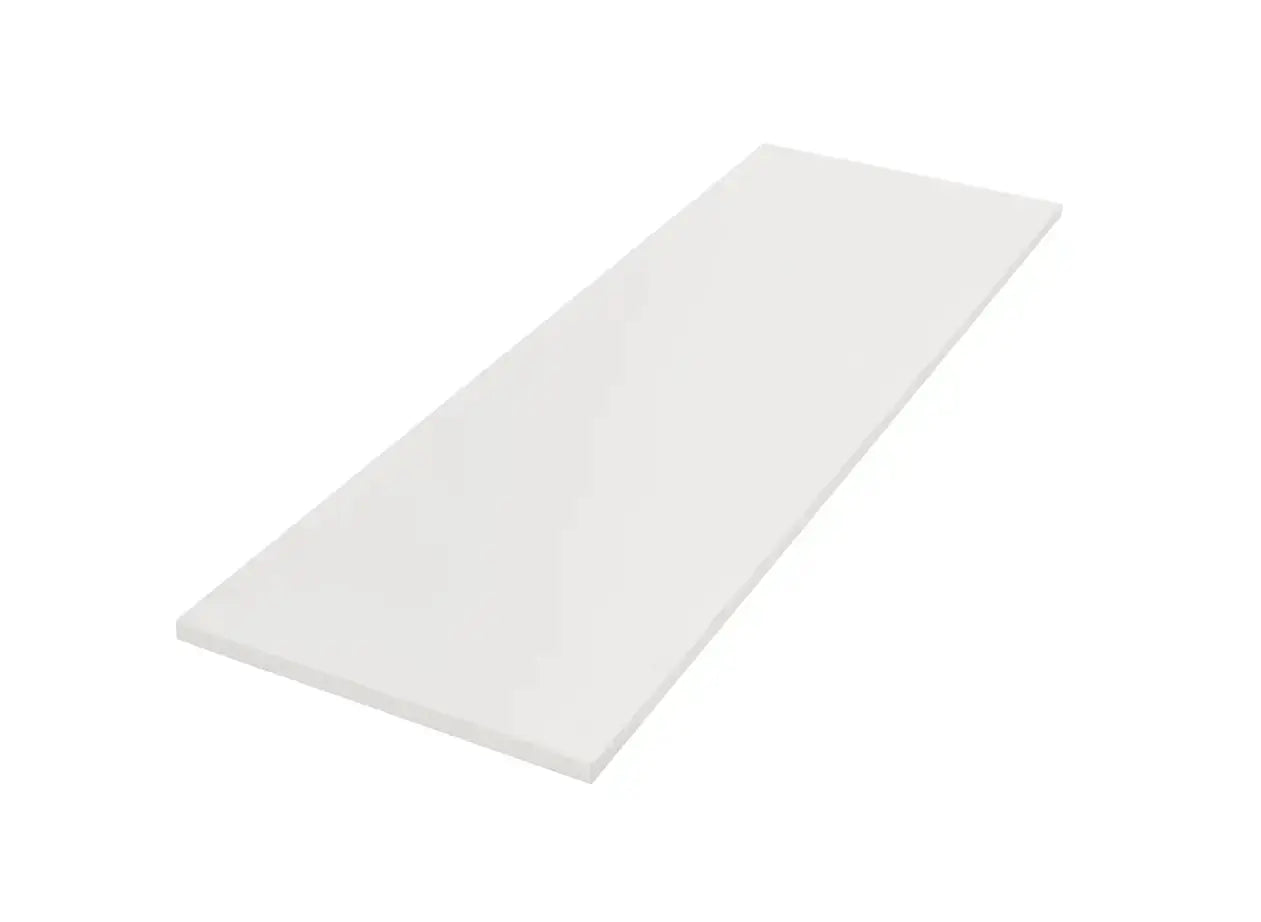 Engineered Stone (Quartz) Vanity Benchtop Plain White 1500mm - – Zenithbath